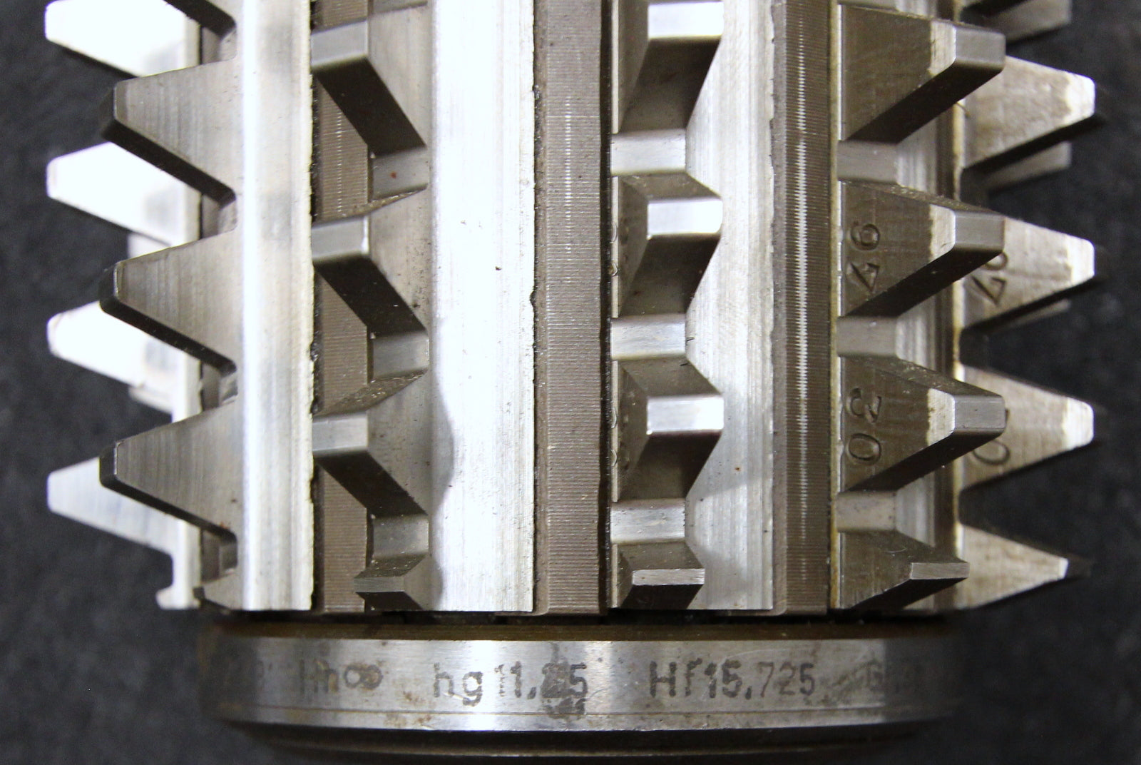 KLINGELNBERG Stollenwälzfräser involute spline hob Fertigfräser m = 5m ...